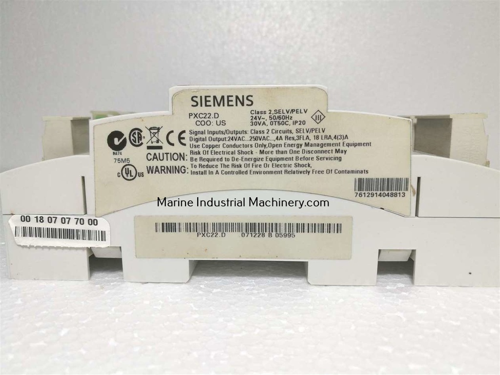 Siemens PXC22.D Automation Station Compact Model | Marine Industrial Machinery